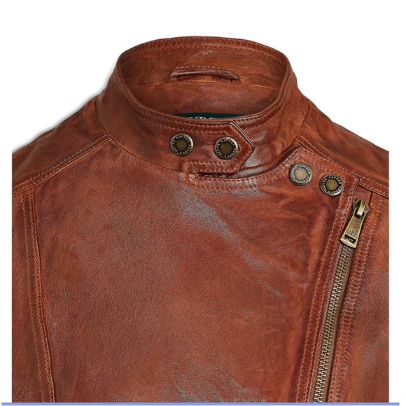 Ralph Lauren | Jackets & Coats | Authentic Ralph Lauren Brown Leather ...